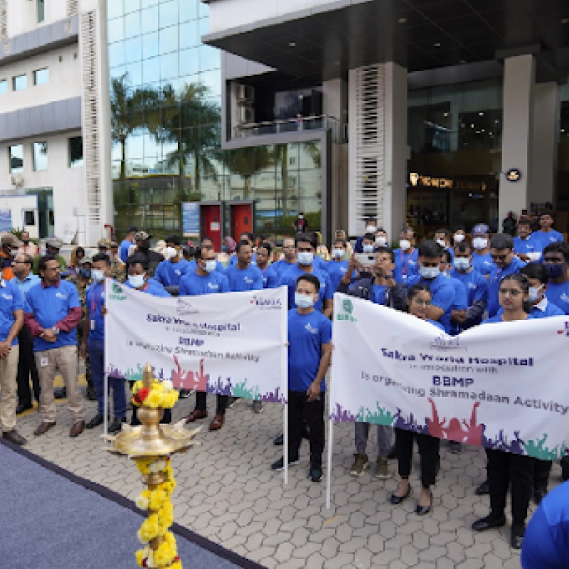 Shramadaan Activity in Association with BBMP